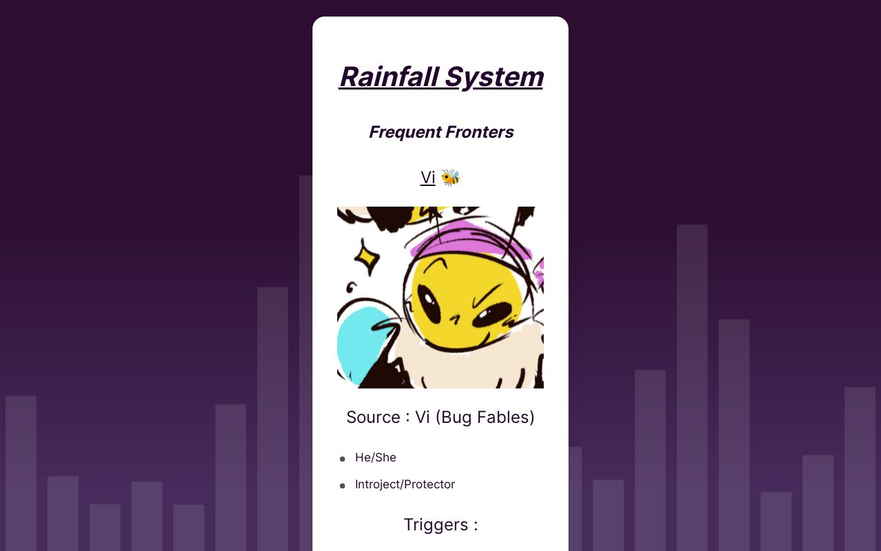 Rainfall System